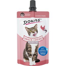 Dokas Snack-Creme Huhn & Garnele Katzensnacks getreidefrei 7x90g
