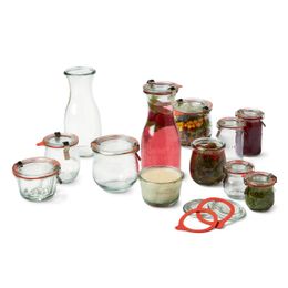 Tchibo - WECK-Einmachgl&auml;ser-Set - silber