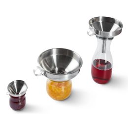 Tchibo - Edelstahltrichter-Set - silber