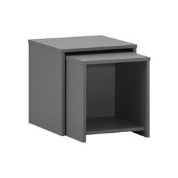 Tchibo - Schachteltisch &raquo;Smash&laquo; - 40x40x41,5cm - anthrazit -