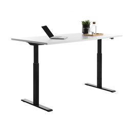 Topstar Schreibtisch - 160x80x70cm - schwarz -