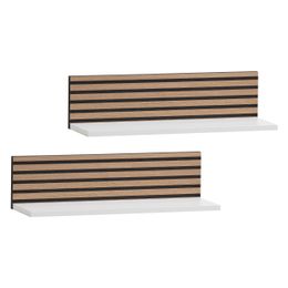 Tchibo - 2 Regale &raquo;Ryker&laquo; - 60x17,3x15,7cm - wei&szlig; -