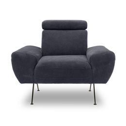 DOMO collection Sessel &raquo;Cabarini&laquo; - 96x94x83cm - dunkelblau -