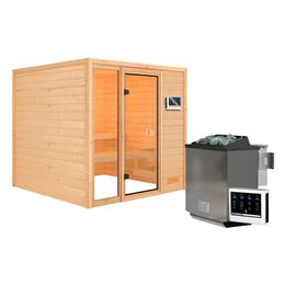 Karibu Sauna &raquo;Ciera&laquo; - naturfarben