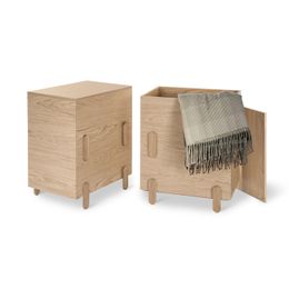 Tchibo - 4 Ordnungsboxen - braun