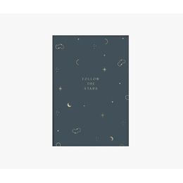 Tchibo - Klebezettel-Buch &raquo;Stars&laquo; - dunkelblau