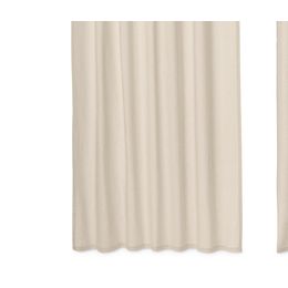 Tchibo - 2 Halbleinen-Vorhangschals - beige