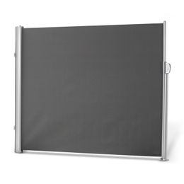 Leco Seitenmarkise - 10x9,5x180cm - grau -