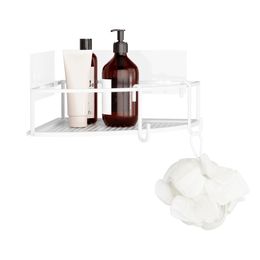 Tchibo - Eck-Duschregal &raquo;Cubiko&laquo; (2er-Set) - 23x23x6cm - wei&szlig; -