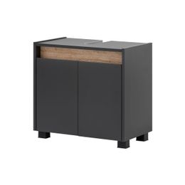 Tchibo - Waschbecken-Unterschrank &raquo;Cosmo&laquo; - 57x33x54,5cm - anthrazit -
