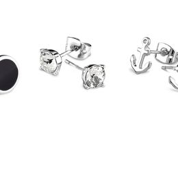 Tchibo - Ohrstecker-Set - silber