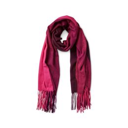 Tchibo - Schal mit Fransen - pink
