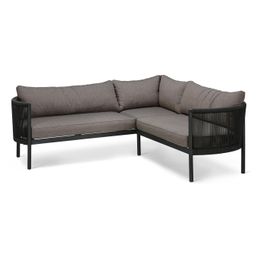 Tchibo - Lounge-Ecke &raquo;Jara&laquo; mit Textilgeflecht - schwarz