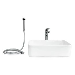 Tchibo - Waschbecken-Handbrause - silber