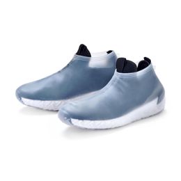 Tchibo - Regen-&Uuml;berziehschuhe - Gr. L - transparent
