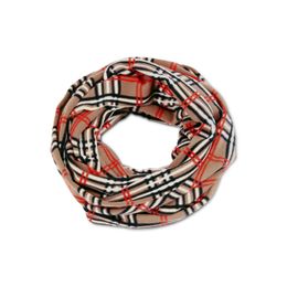 Tchibo - Karierter Fleece-Loop - schwarz