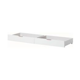Hoppekids Schubladen-Set auf Rollen - 182x60x19cm - wei&szlig; -