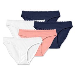 Tchibo - 5 Slips - Damen - Gr. XL - dunkelblau