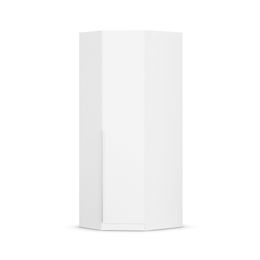 Tchibo - Eckschrank &raquo;Memphis&laquo; - 85x72x210cm - wei&szlig; -