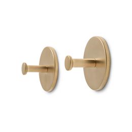 Tchibo - 2 goldfarbene Haken - gold