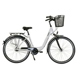 Hawk Bikes Fahrrad &raquo;City Wave Deluxe Plus&laquo; - wei&szlig;