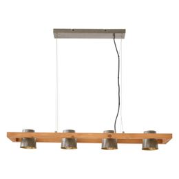 Trio Pendelleuchte &raquo;Bell&laquo; - braun