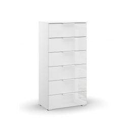 Rauch Black 20Up Kommode - 61x41x124cm - wei&szlig; -