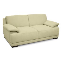 DOMO collection 2-Sitzer-Boxspringsofa &raquo;Telos&laquo; - 218x96x80cm - dunkelbraun -