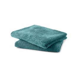 Tchibo - 2 Frottier-Handt&uuml;cher - blau