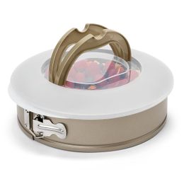 Tchibo - Springform mit Deckel - beige