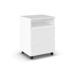 Rauch Rollnachttisch &raquo;Joel&laquo; - 47x42x65cm - wei&szlig; -