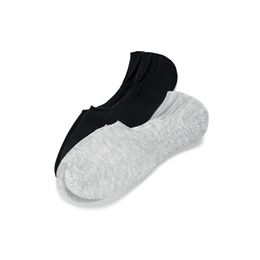 Tchibo - 2 Paar Sport-F&uuml;&szlig;linge - Unisex - Gr. 43-46 - hellgrau