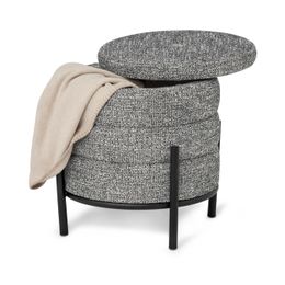 Tchibo - Hocker mit Stauraum - schwarz