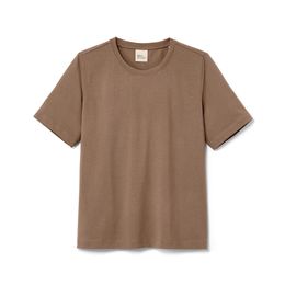 Nah/Studio Heavy Weight Shirt - Baumwolle - Gr. XL - braun