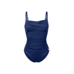 Tchibo - Figurformender Badeanzug - Damen - Gr. 40 - blau