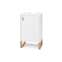 Tchibo - Kleiner Waschbeckenunterschrank mit T&uuml;r - 40x30x66cm - braun -