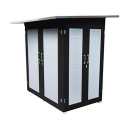 Weka &raquo;Garten Q Kompakt&laquo; - 224x155x217cm - grau -
