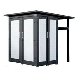 Weka &raquo;Garten Q Multi&laquo; - 224x224x217cm - grau -