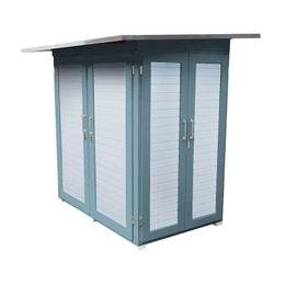 Weka &raquo;Garten Q Kompakt&laquo; - 224x155x217cm - hellgrau -