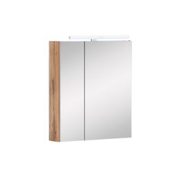 Tchibo - Spiegelschrank &raquo;Duo&laquo; - 60x16x75cm - braun -