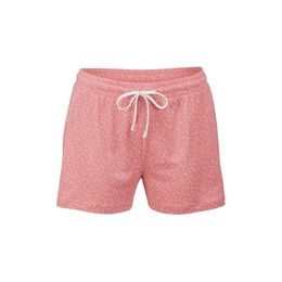Tchibo - Shorts - Damen - Gr. S - wei&szlig;/gepunktet