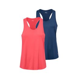 Tchibo - 2 Tops - Damen - Gr. M - dunkelblau
