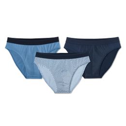 Tchibo - 3 Slips - Herren - Gr. Xl/7 - dunkelblau/print