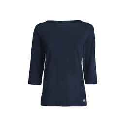 Tchibo - Shirt mit 3/4-Arm - Damen - Gr. L - dunkelblau