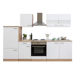respekta Economy Leerk&uuml;chenblock - 270x60x200cm - braun -