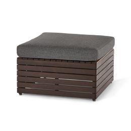 Tchibo - Fu&szlig;teil-Modul mit Relax-Komfort-Kissen - 66,5x66,5x31,5cm - dunkelbraun -