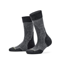 Tchibo - Thermosocken mit Merinowolle - Unisex - Gr. 39-42 - anthrazit