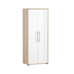 Tchibo - Aktenschrank &raquo;Antero&laquo; - 65x41x163,5cm - silber -