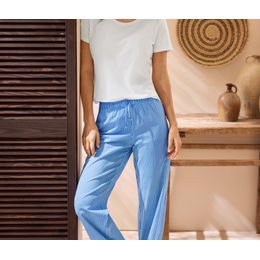 Tchibo - Pyjama-Set - Damen - Gr. S - wei&szlig;