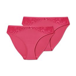 Tchibo - 2 Slips - Damen - Gr. XL - pink